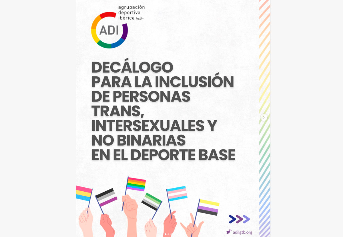 Inclusión Trans en el Deporte Base: Un Decálogo por la Igualdad LGTBIQ